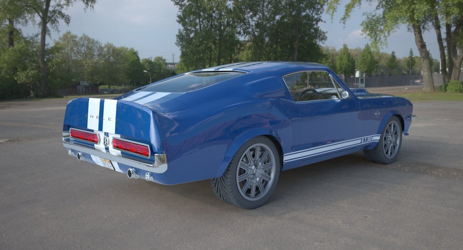 Ford Mustang Shelby GT 360 - 3D Model by ferhatkose19