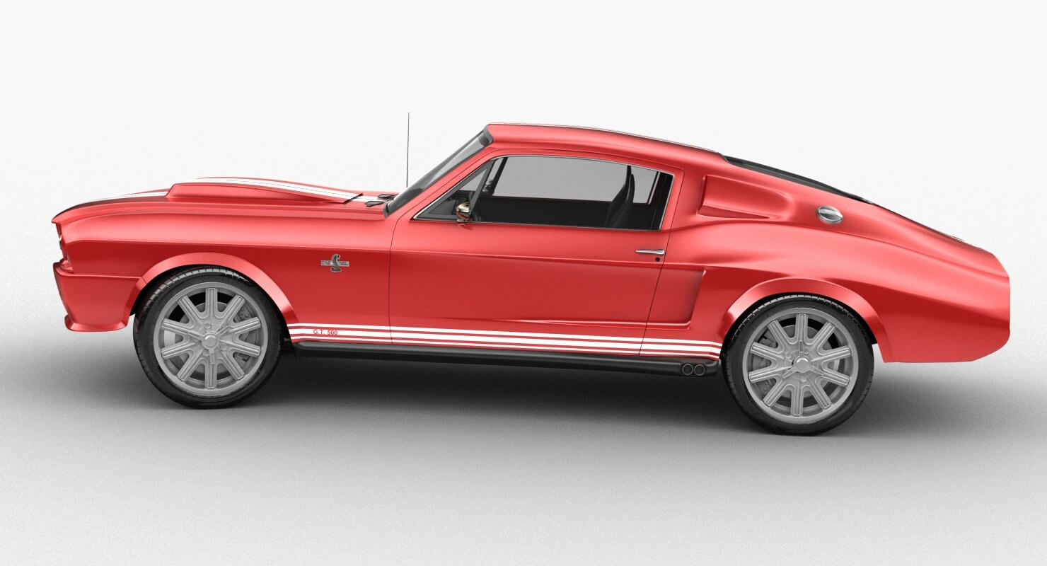 Ford Mustang Shelby GT 500CR - 3D Model by ferhatkose19