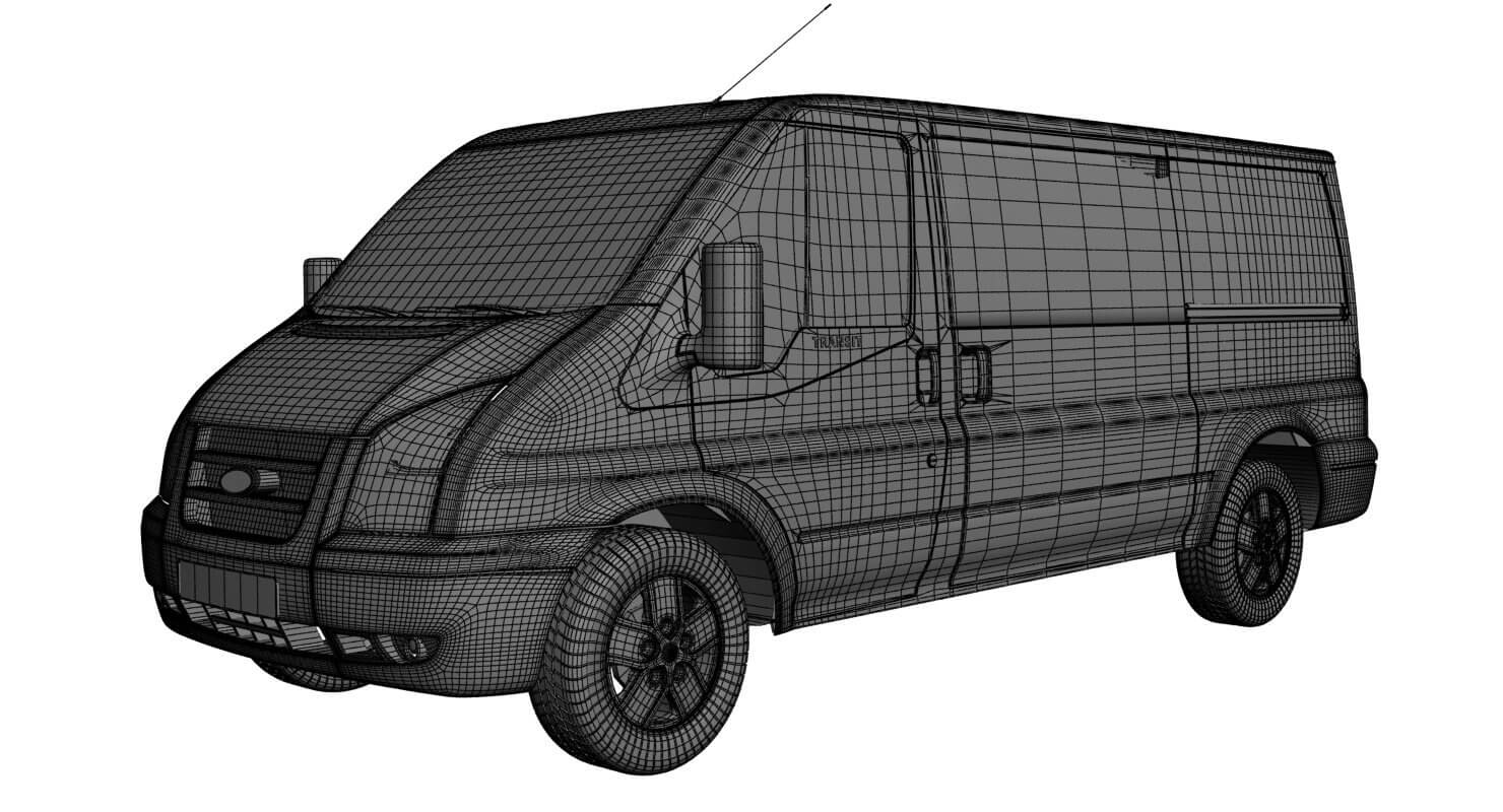 Ford Transit - 3D Model by ferhatkose19