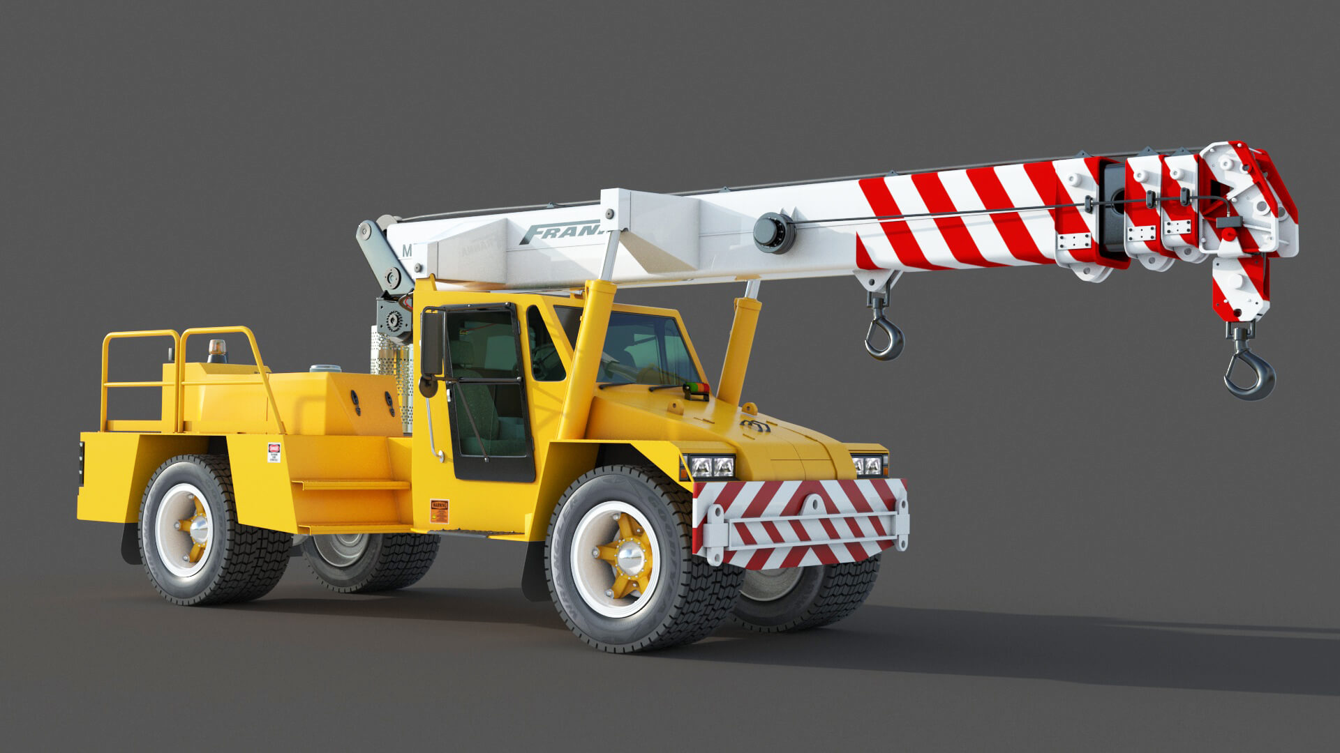 Franna 18T Crane - 3D Model by ferhatkose19