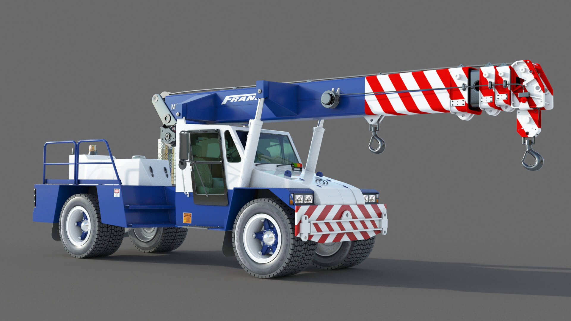 Franna 18T Crane - 3D Model by ferhatkose19