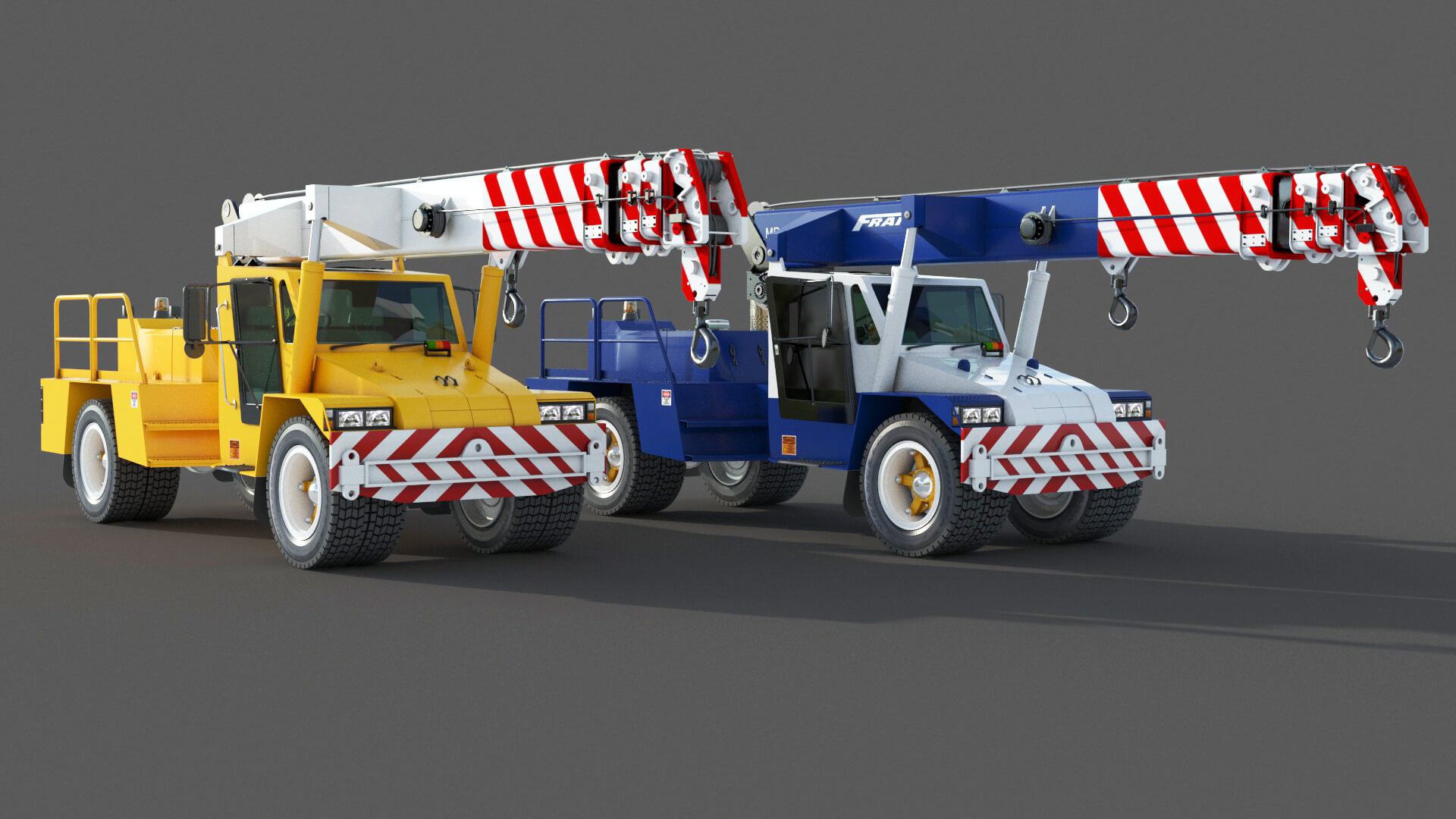 Franna 18T Crane - 3D Model by ferhatkose19