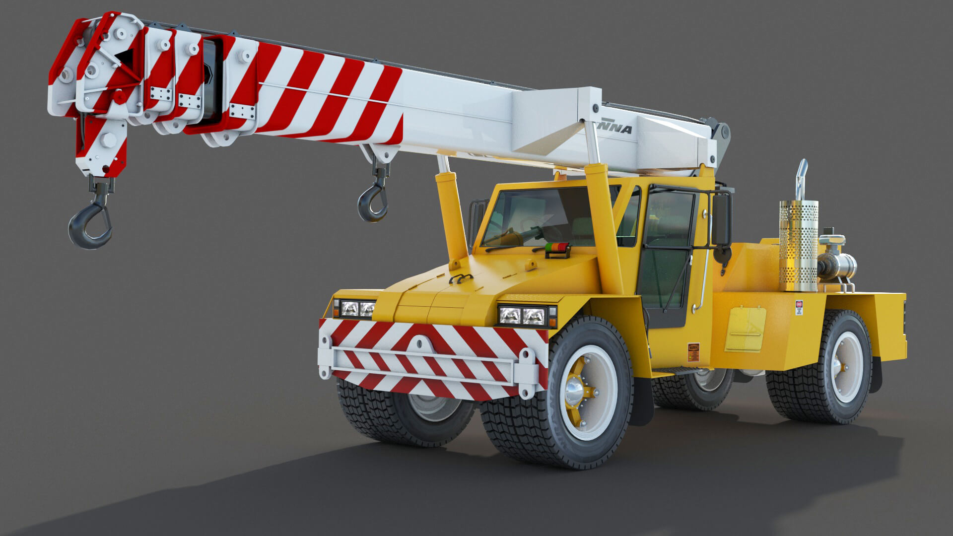 Franna 18T Crane - 3D Model by ferhatkose19