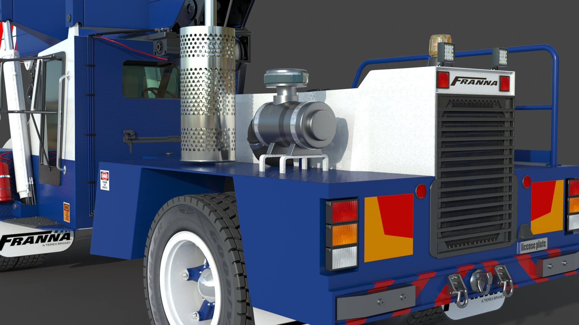 Franna 18T Crane - 3D Model by ferhatkose19