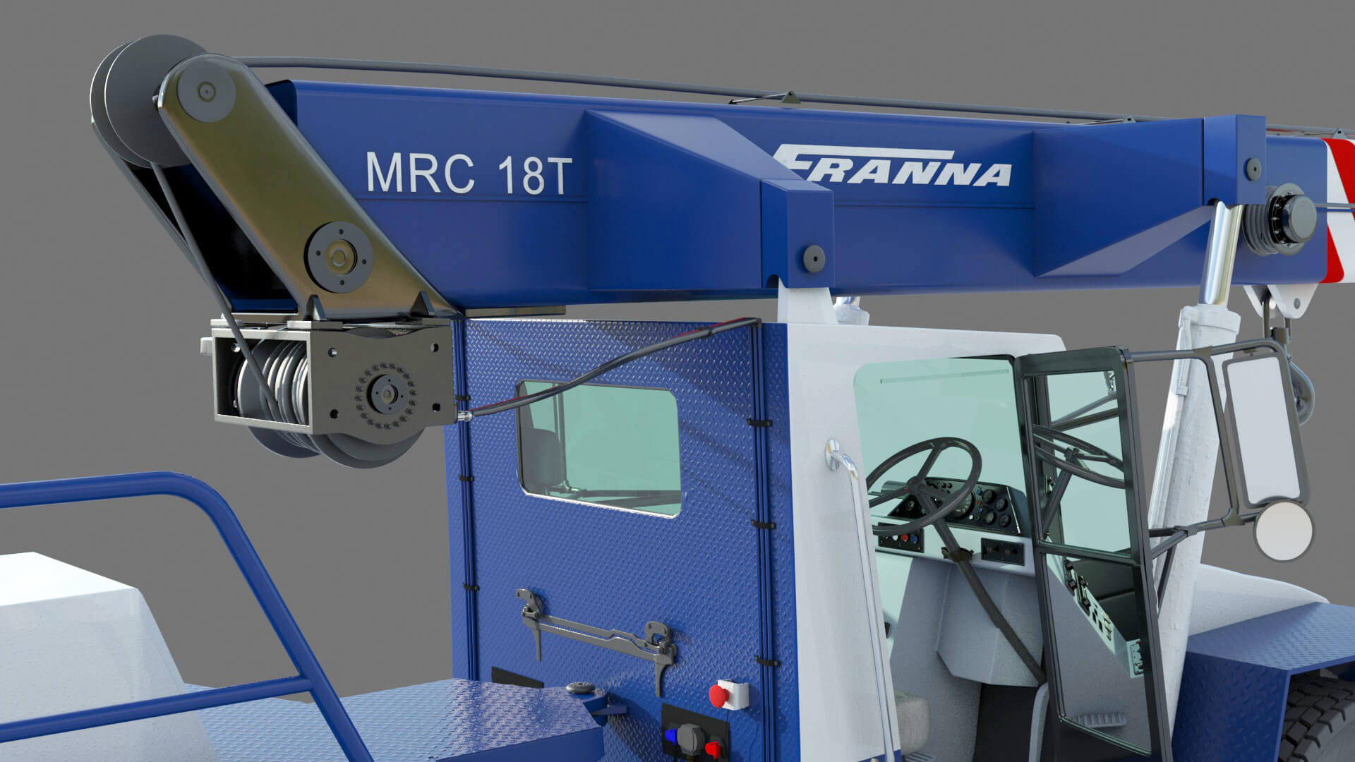 Franna 18T Crane - 3D Model by ferhatkose19