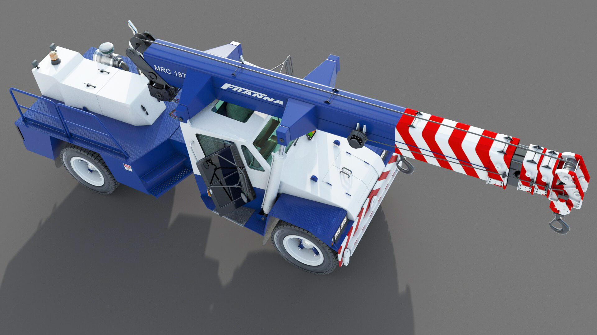 Franna 18T Crane - 3D Model by ferhatkose19