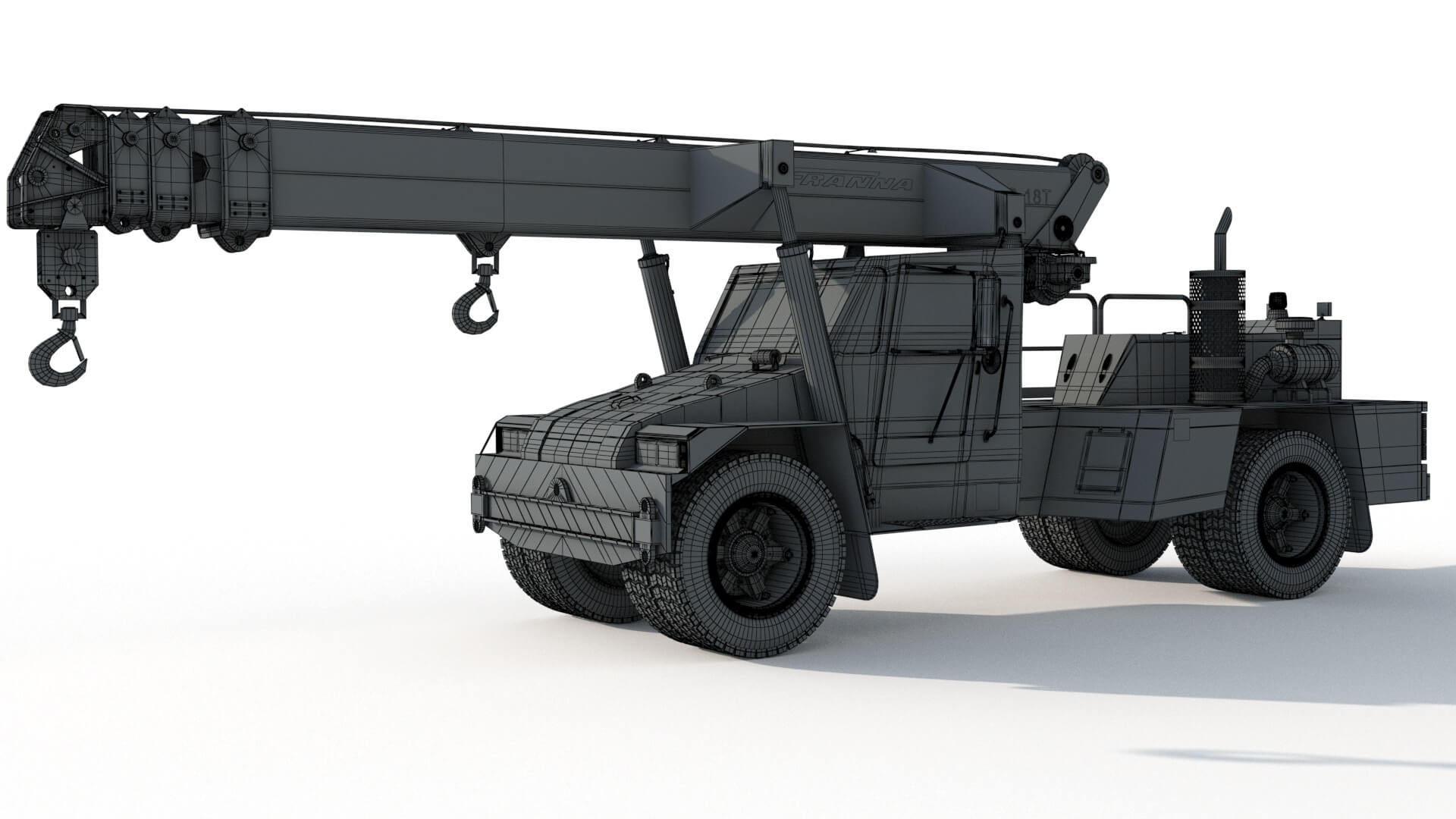 Franna 18T Crane - 3D Model by ferhatkose19