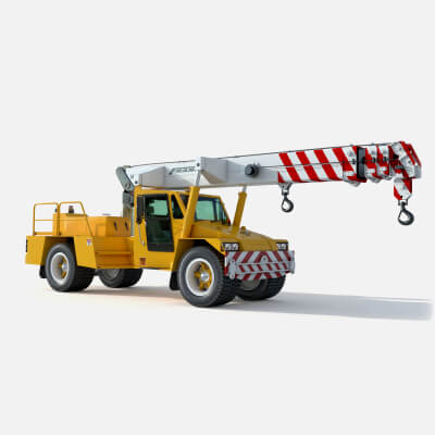 Franna 18T Crane - 3D Model by ferhatkose19