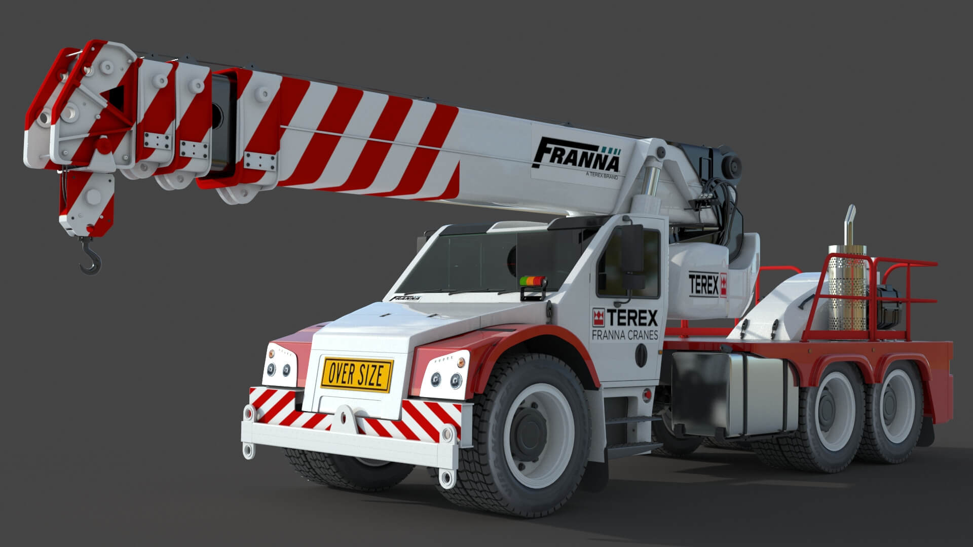 Franna 40T Crane - 3D Model by ferhatkose19