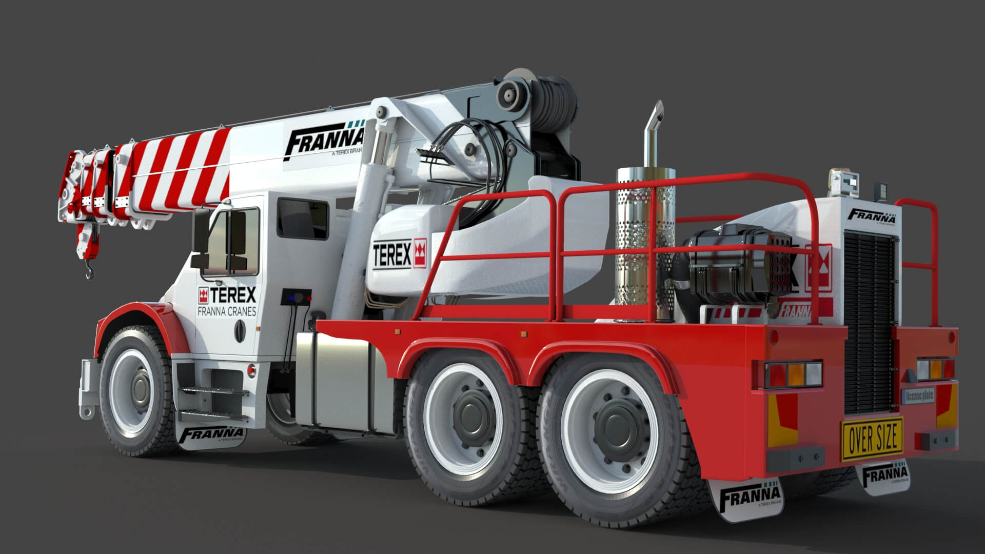 Franna 40T Crane - 3D Model by ferhatkose19