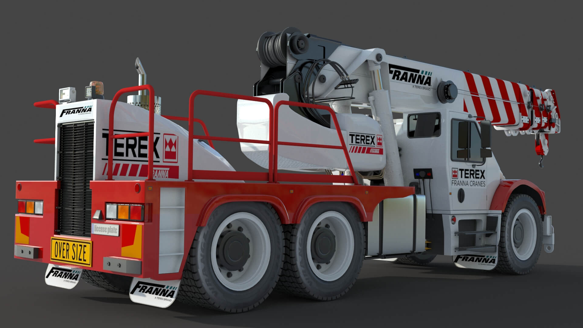 Franna 40T Crane - 3D Model by ferhatkose19