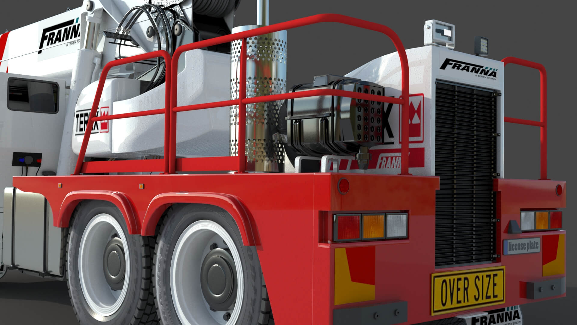 Franna 40T Crane - 3D Model by ferhatkose19