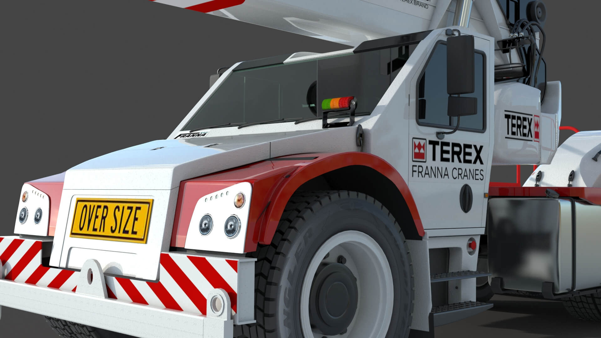 Franna 40T Crane - 3D Model by ferhatkose19