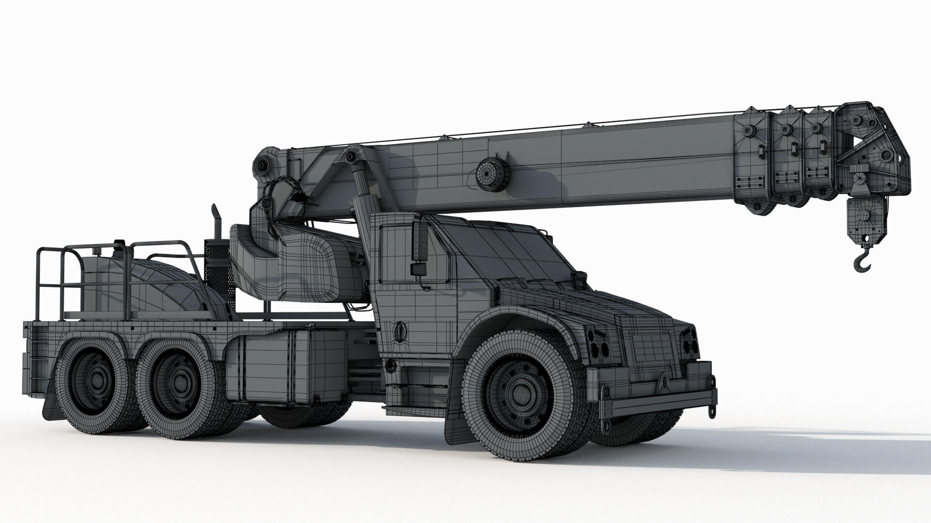 Franna 40T Crane - 3D Model by ferhatkose19