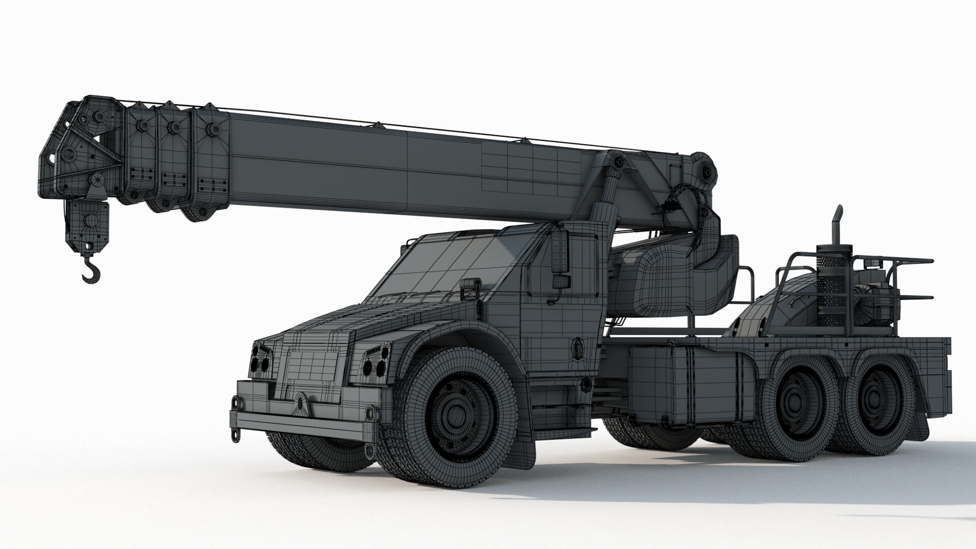 Franna 40T Crane - 3D Model by ferhatkose19