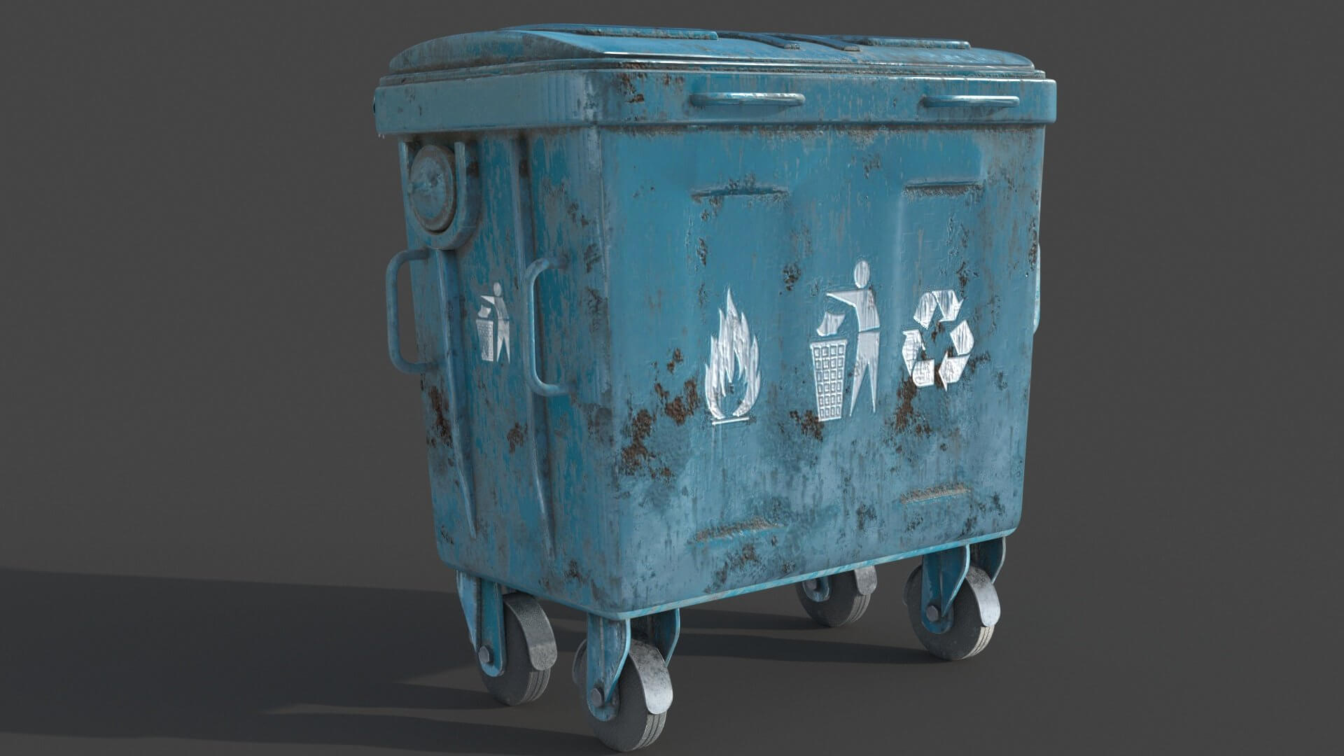 Garbage Bin - 3D Model by ferhatkose19