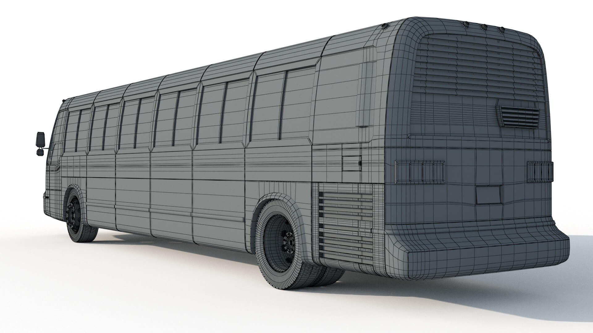 GMC RTS 1981 Bus - 3D Model by ferhatkose19