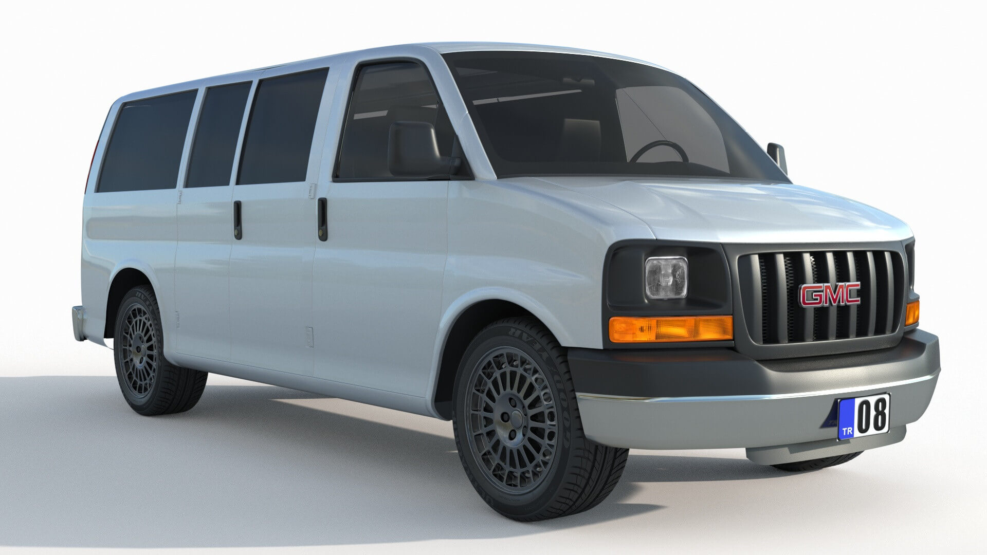 GMC Savana 3500 Passenger Van - 3D Model by ferhatkose19