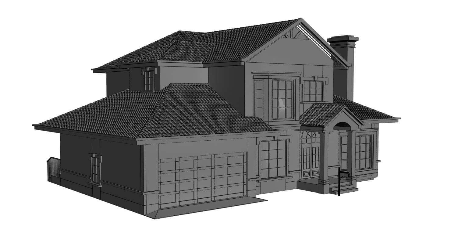 House - 3D Model by ferhatkose19