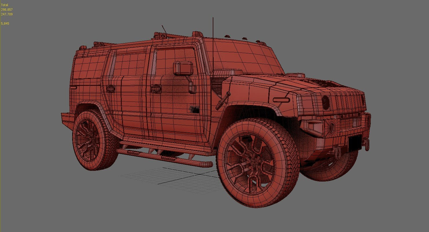 Hummer H3 Specs - 3D Model by ferhatkose19