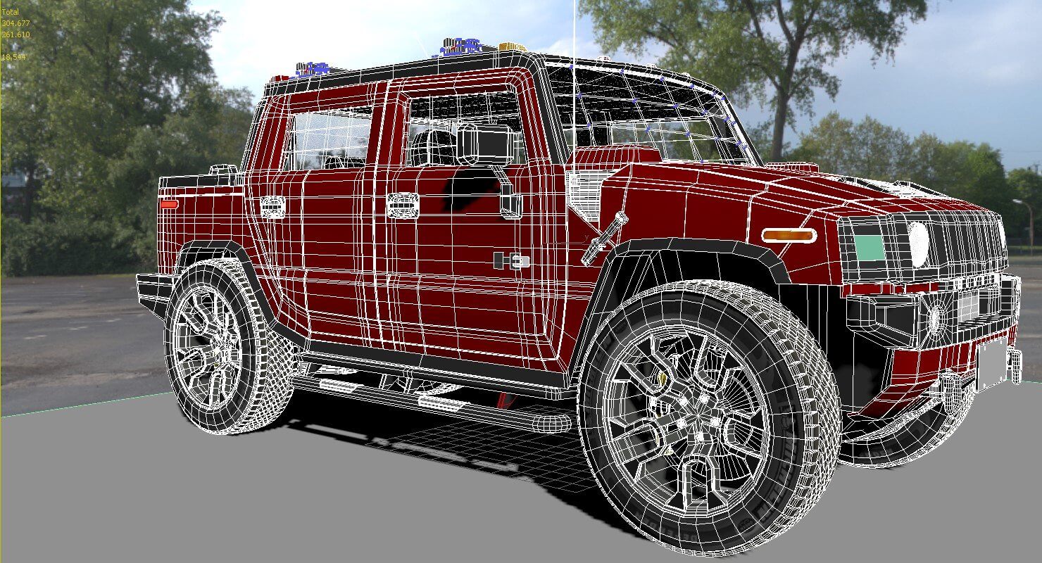 Hummer SUT - 3D Model by ferhatkose19