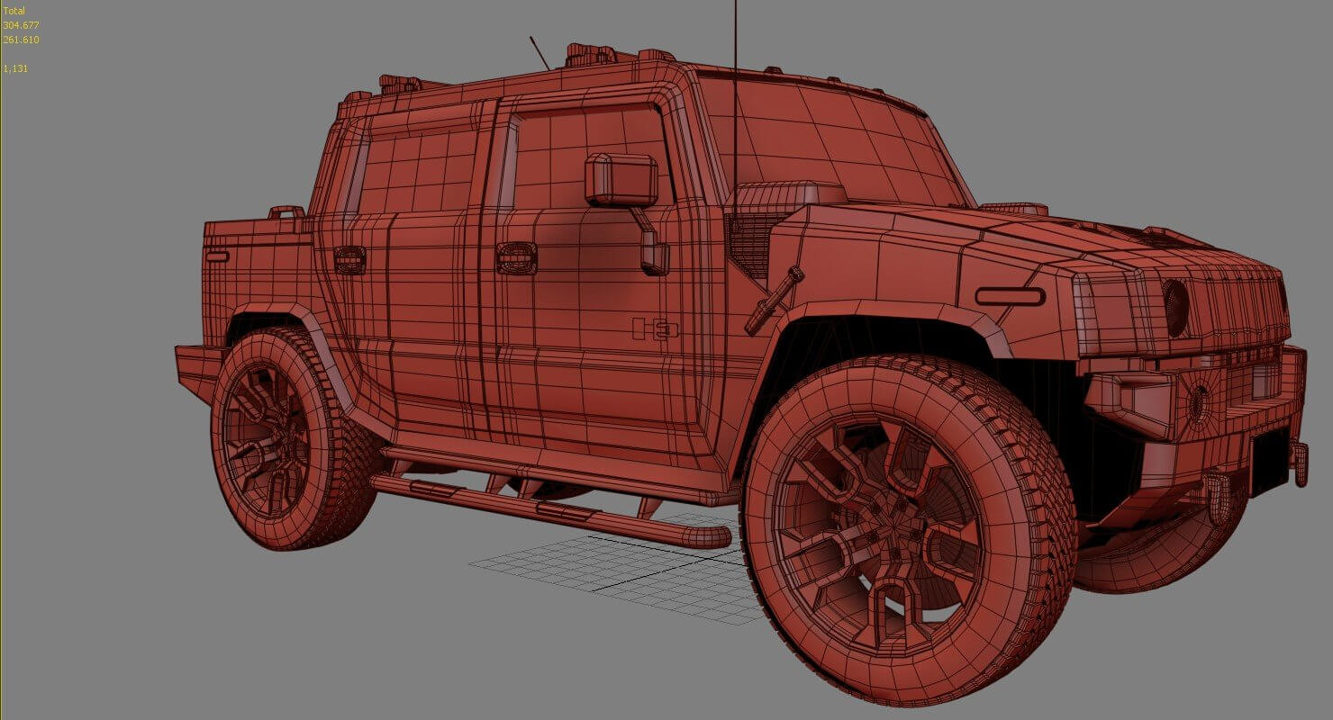 Hummer SUT - 3D Model by ferhatkose19
