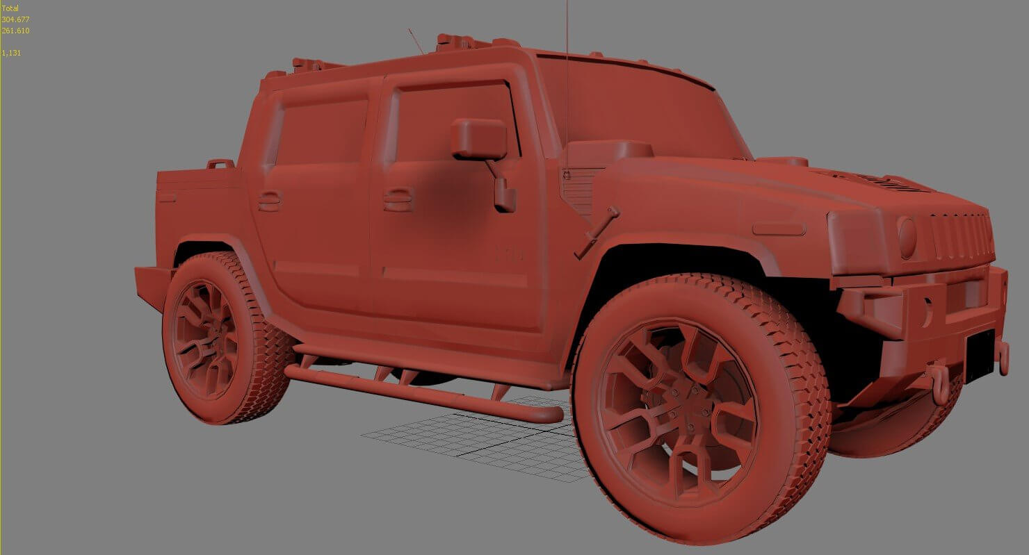 Hummer SUT - 3D Model by ferhatkose19