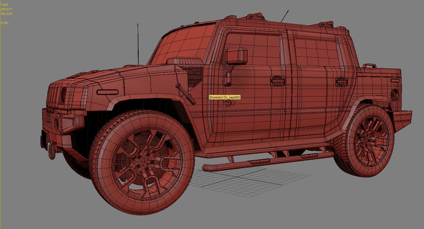 Hummer SUT - 3D Model by ferhatkose19