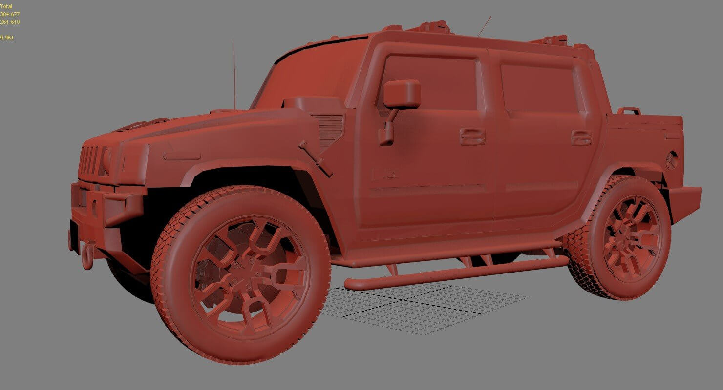 Hummer SUT - 3D Model by ferhatkose19