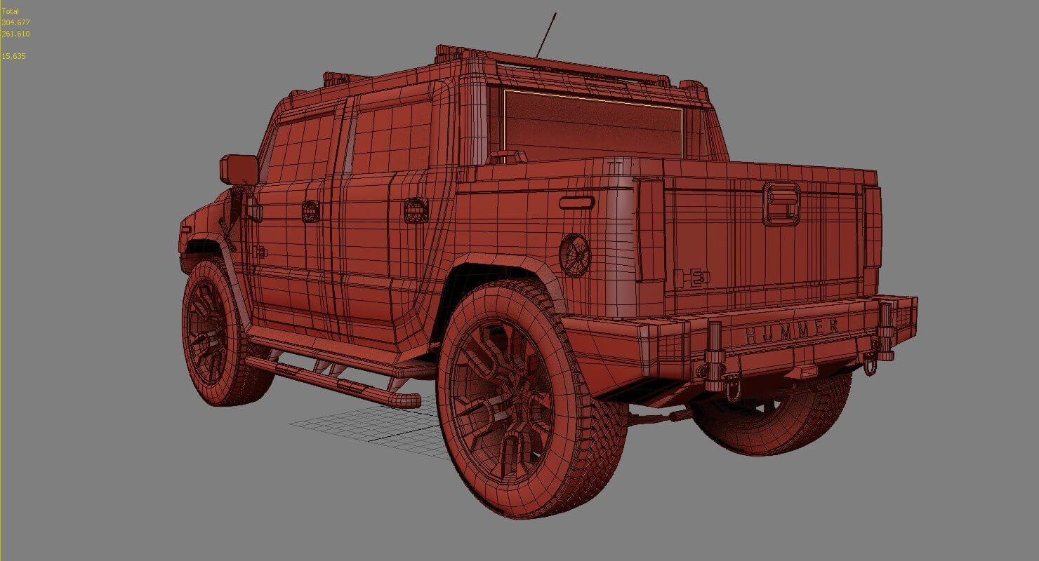 Hummer SUT - 3D Model by ferhatkose19