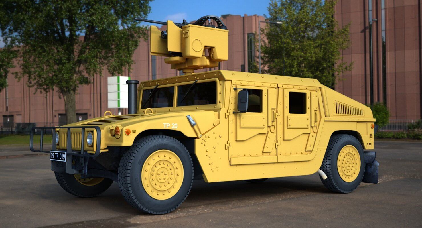 Humvee - 3D Model by ferhatkose19