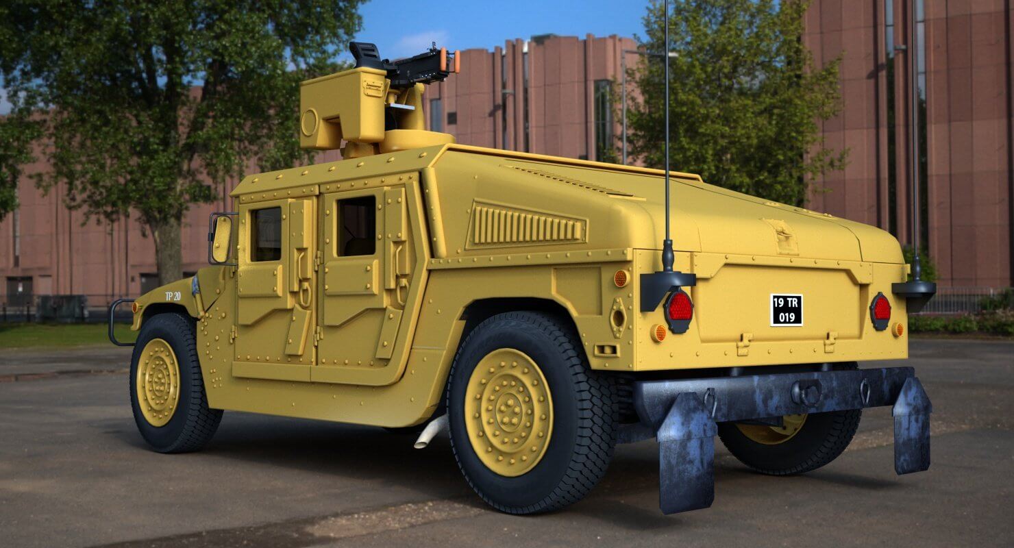 Humvee - 3D Model by ferhatkose19