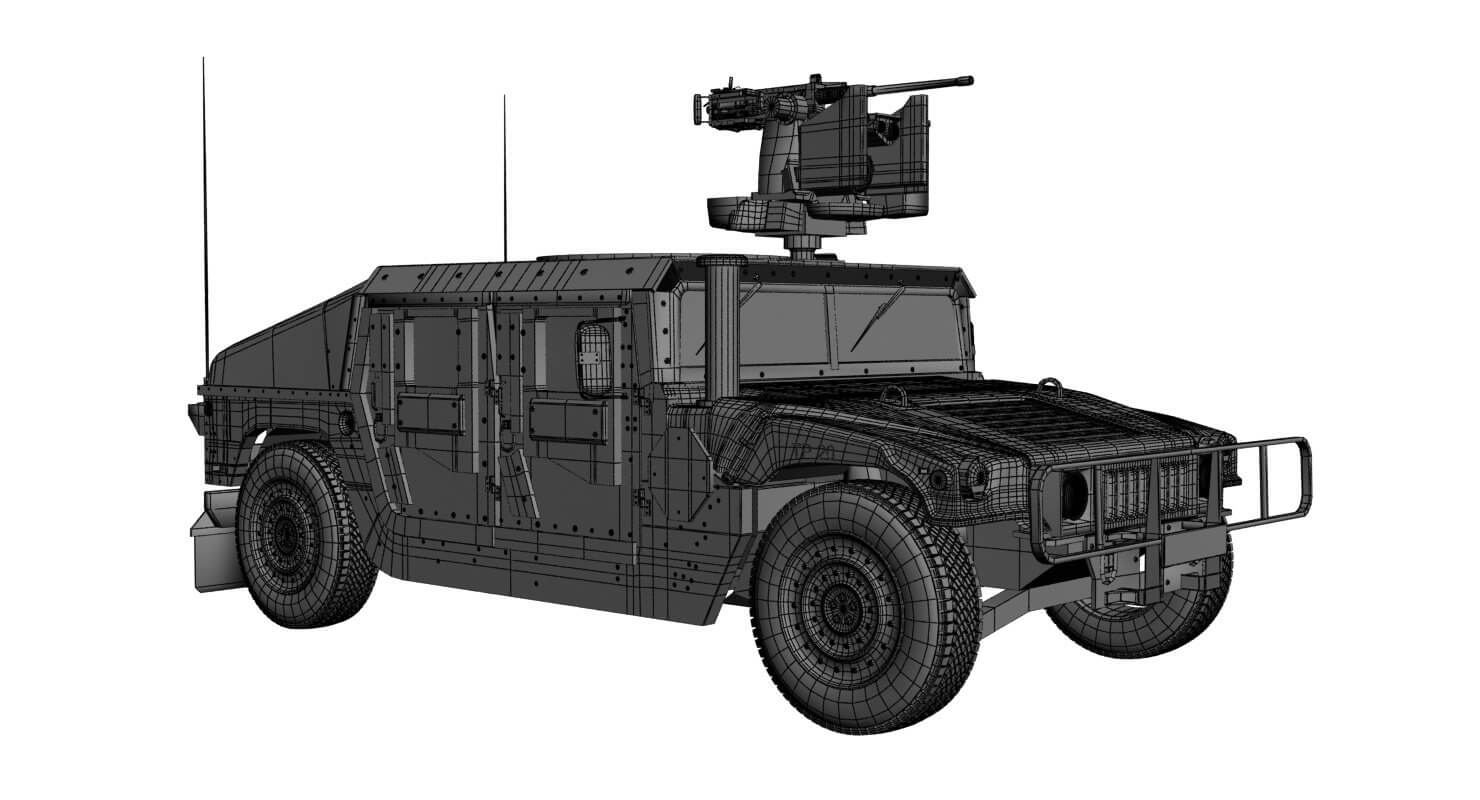 Humvee - 3D Model by ferhatkose19