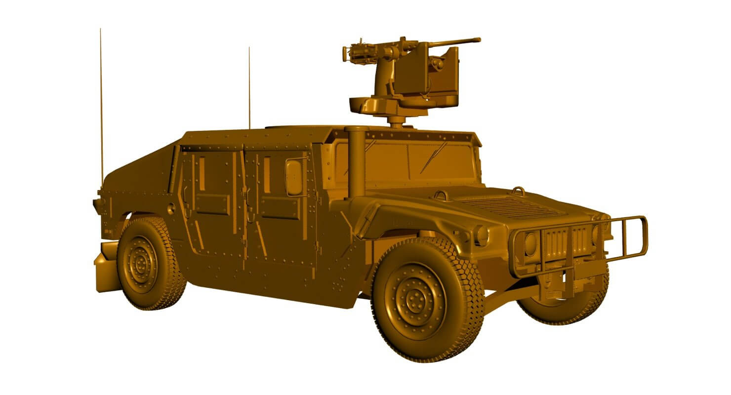 Humvee - 3D Model by ferhatkose19