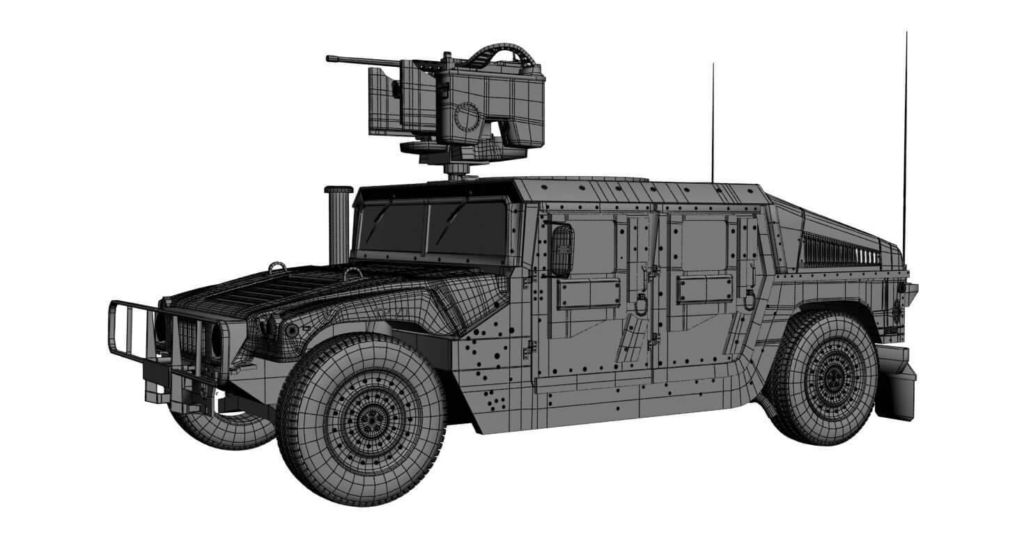 Humvee - 3D Model by ferhatkose19