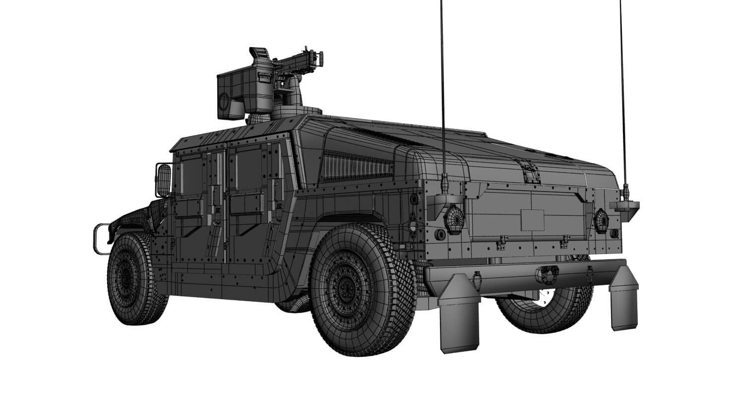 Humvee - 3D Model by ferhatkose19