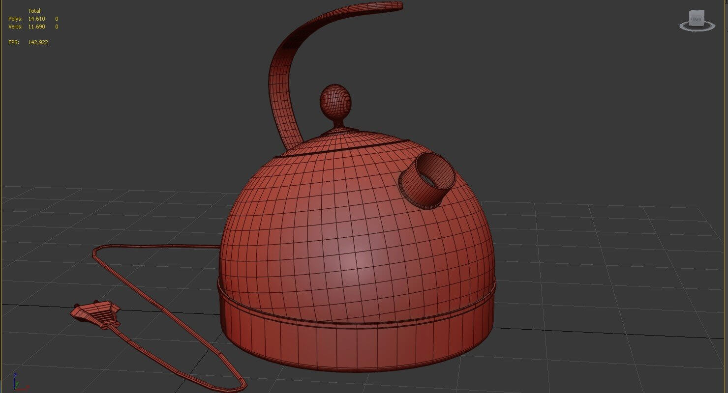 Kettle - 3D Model by ferhatkose19
