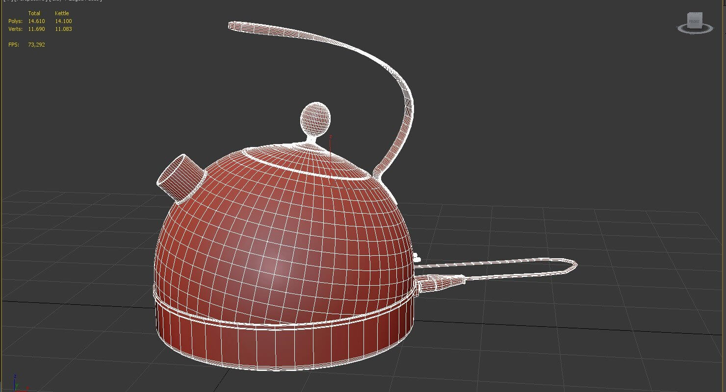Kettle - 3D Model by ferhatkose19