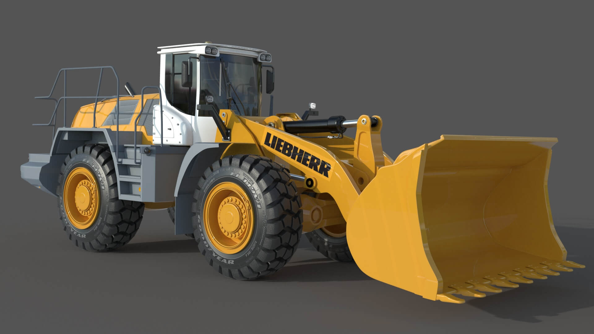 Liebherr L 580 Wheel Loader - 3D Model by ferhatkose19