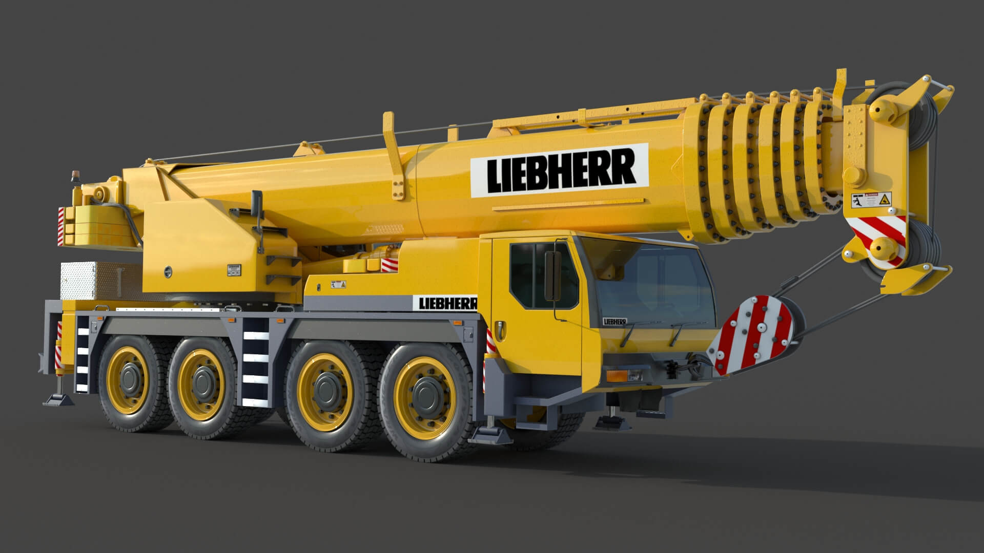 Liebherr Ltm 1080 Cranes - 3D Model by ferhatkose19