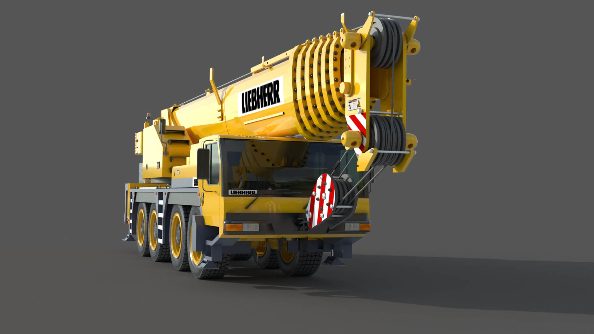 Liebherr Ltm 1080 Cranes - 3D Model by ferhatkose19