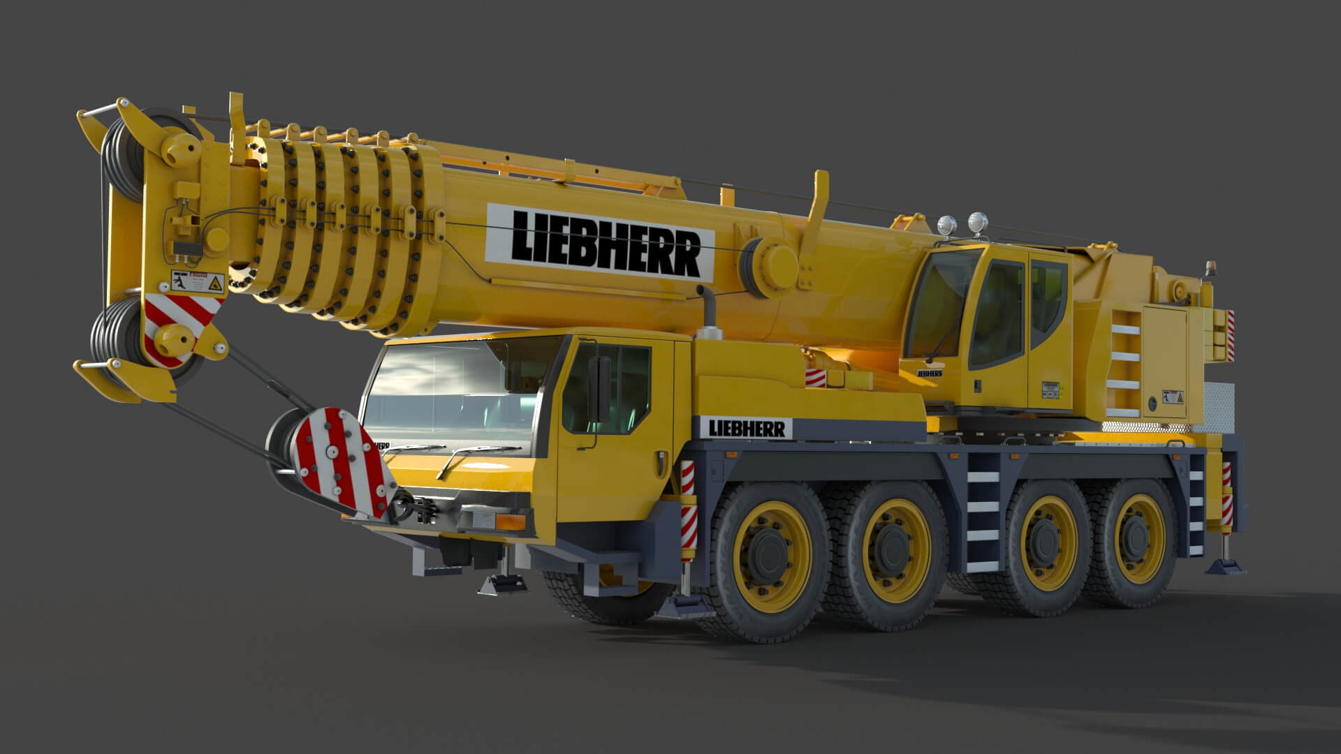 Liebherr Ltm 1080 Cranes - 3D Model by ferhatkose19