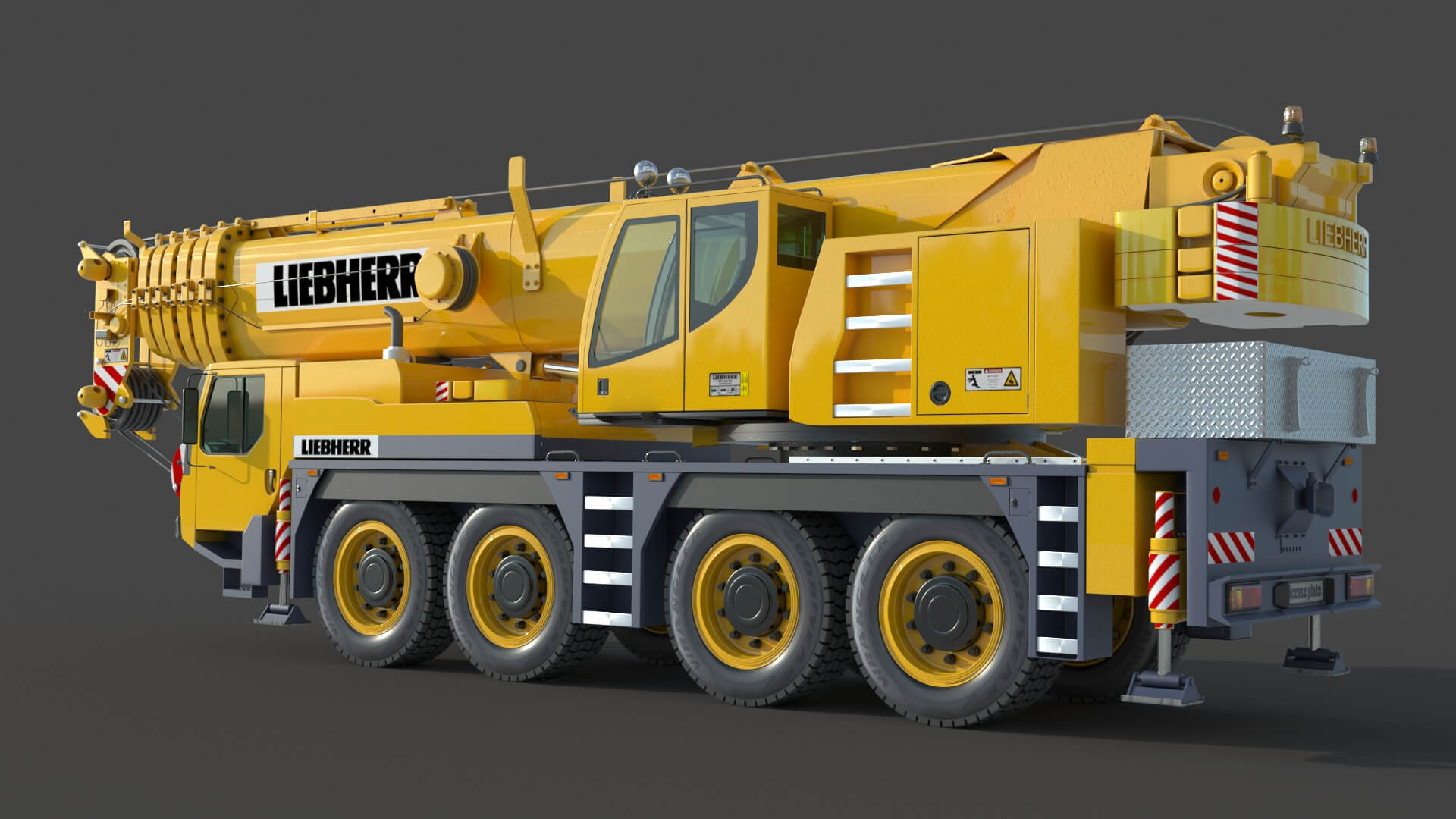 Liebherr Ltm 1080 Cranes - 3D Model by ferhatkose19