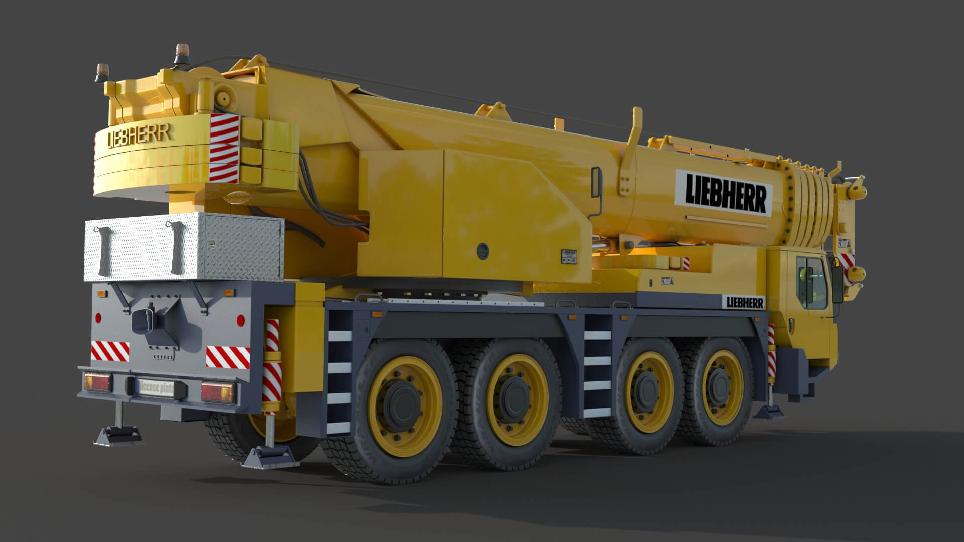 Liebherr Ltm 1080 Cranes - 3D Model by ferhatkose19