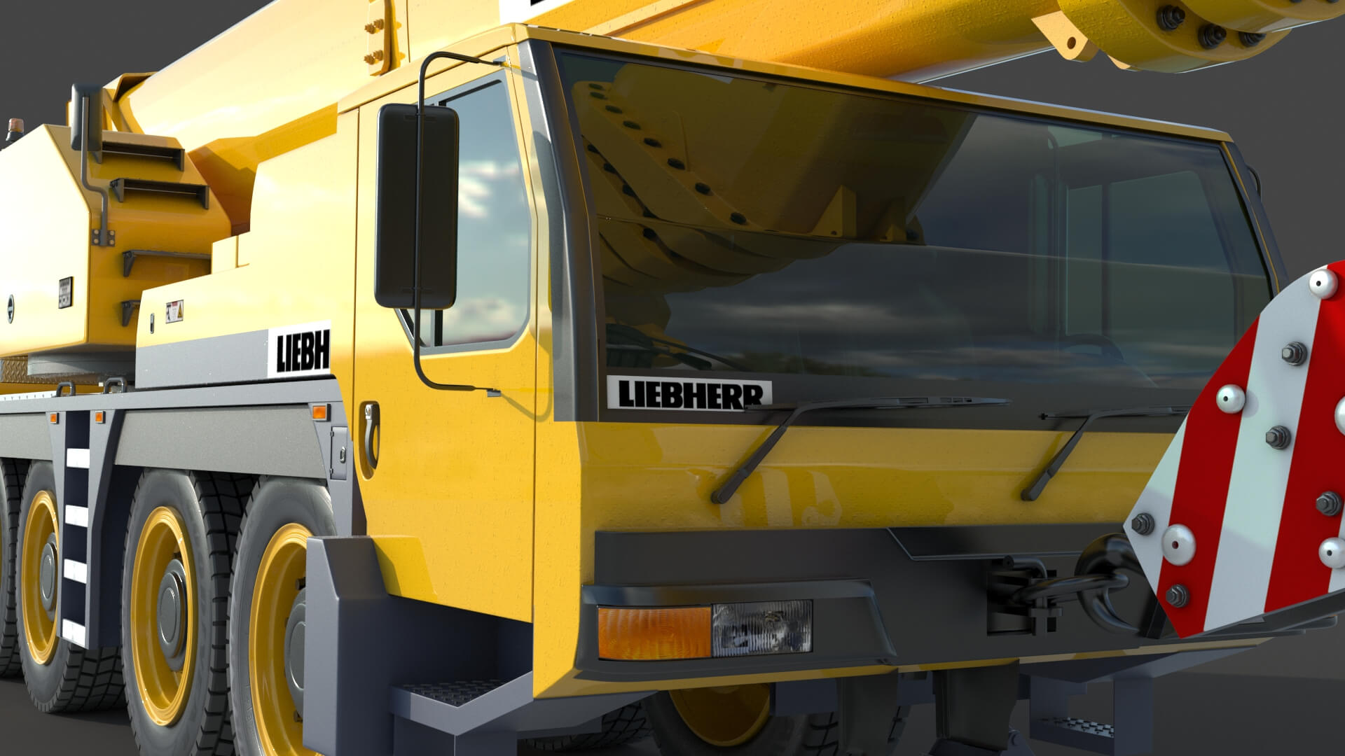 Liebherr Ltm 1080 Cranes - 3D Model by ferhatkose19