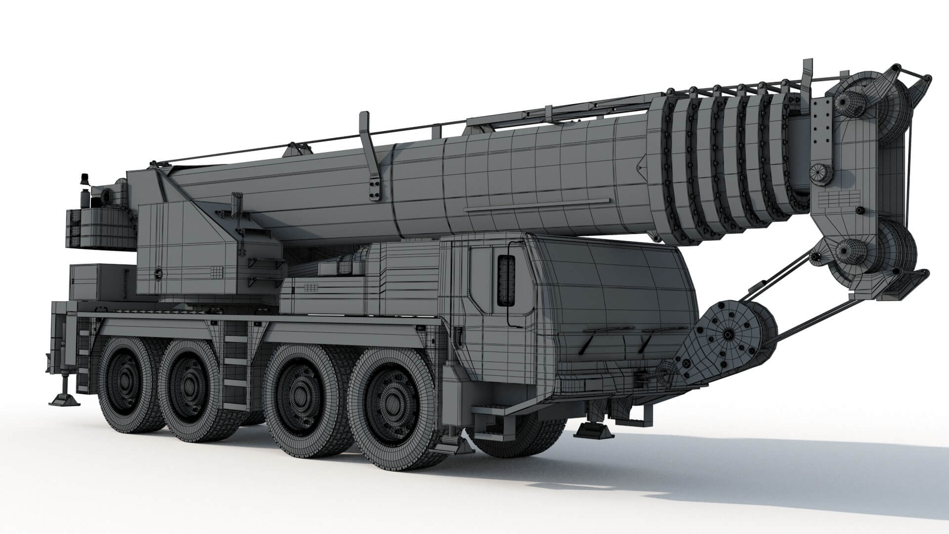 Liebherr Ltm 1080 Cranes - 3D Model by ferhatkose19