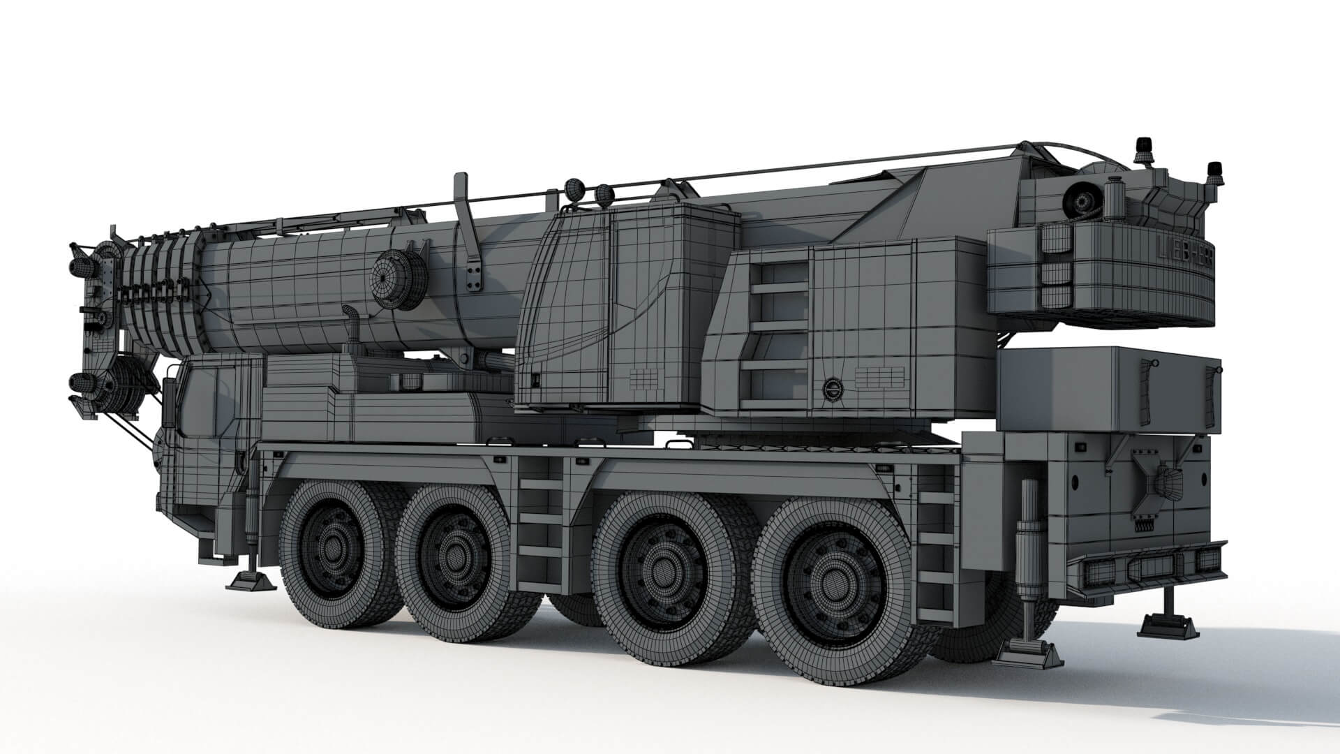 Liebherr Ltm 1080 Cranes - 3D Model by ferhatkose19