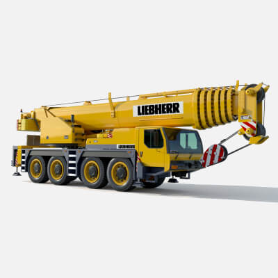 Liebherr Ltm 1080 Cranes - 3D Model by ferhatkose19