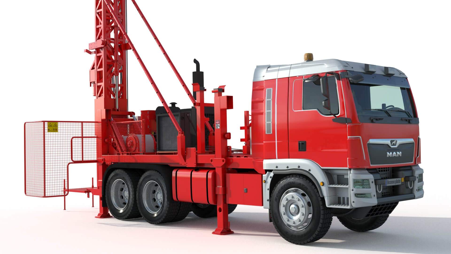 Man Sandvik Drill 2017 - 3D Model by ferhatkose19