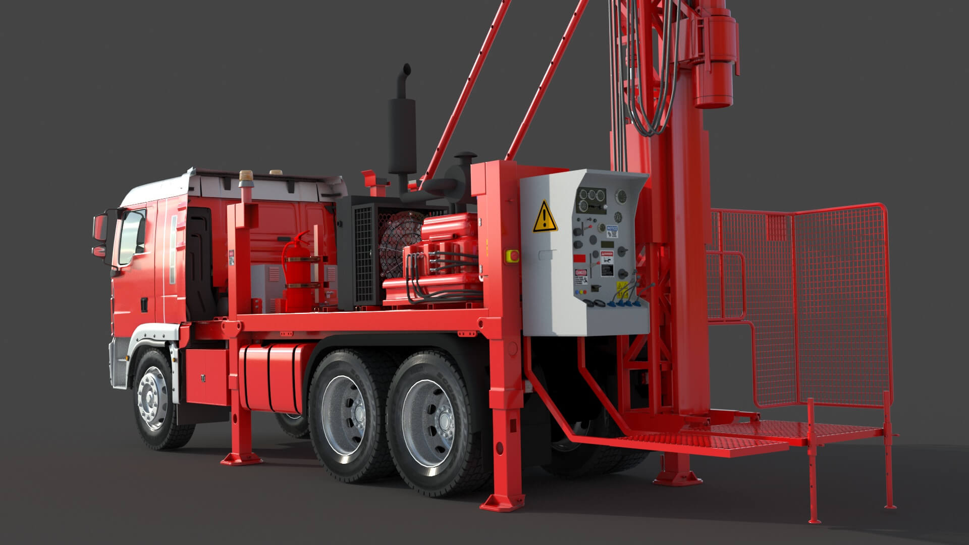 Man Sandvik Drill 2017 - 3D Model by ferhatkose19